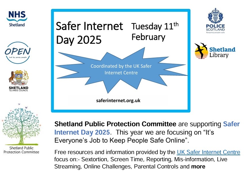 Safer Internet Day 2025 | Safer Shetland